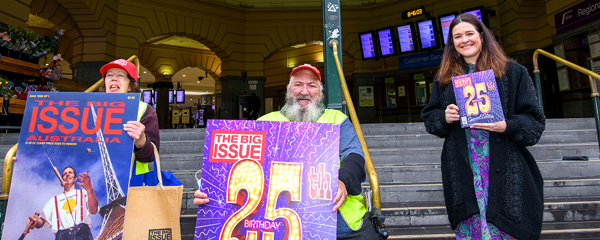 The Big Issue Magazine Celebrates 25 Years of Social Enterprise - Salt ...