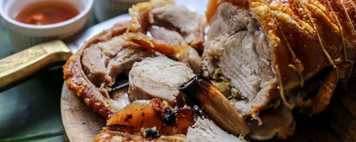 Pork Belly Lechon Roll - Cooking with Gina - Salt 106.5